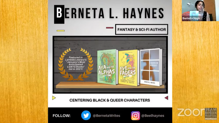 BERNETA L. HAYNES – Fantasy and Sci-Fi Author